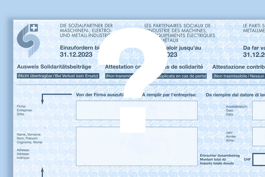 What Is a Solidarity Contribution? | Angestellte Schweiz