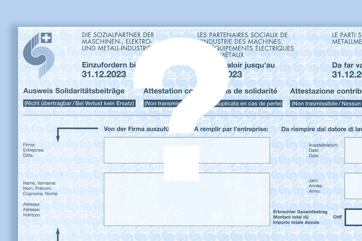 What Is a Solidarity Contribution? | Angestellte Schweiz